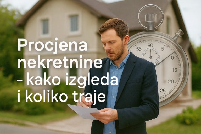 Kako izgleda i koliko traje procjena nekretnine – Procjena nekretnina